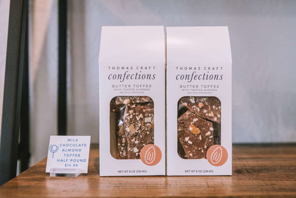 Butter Toffee with Toasted Almonds and Milk Chocolate - Thomas Craft ...